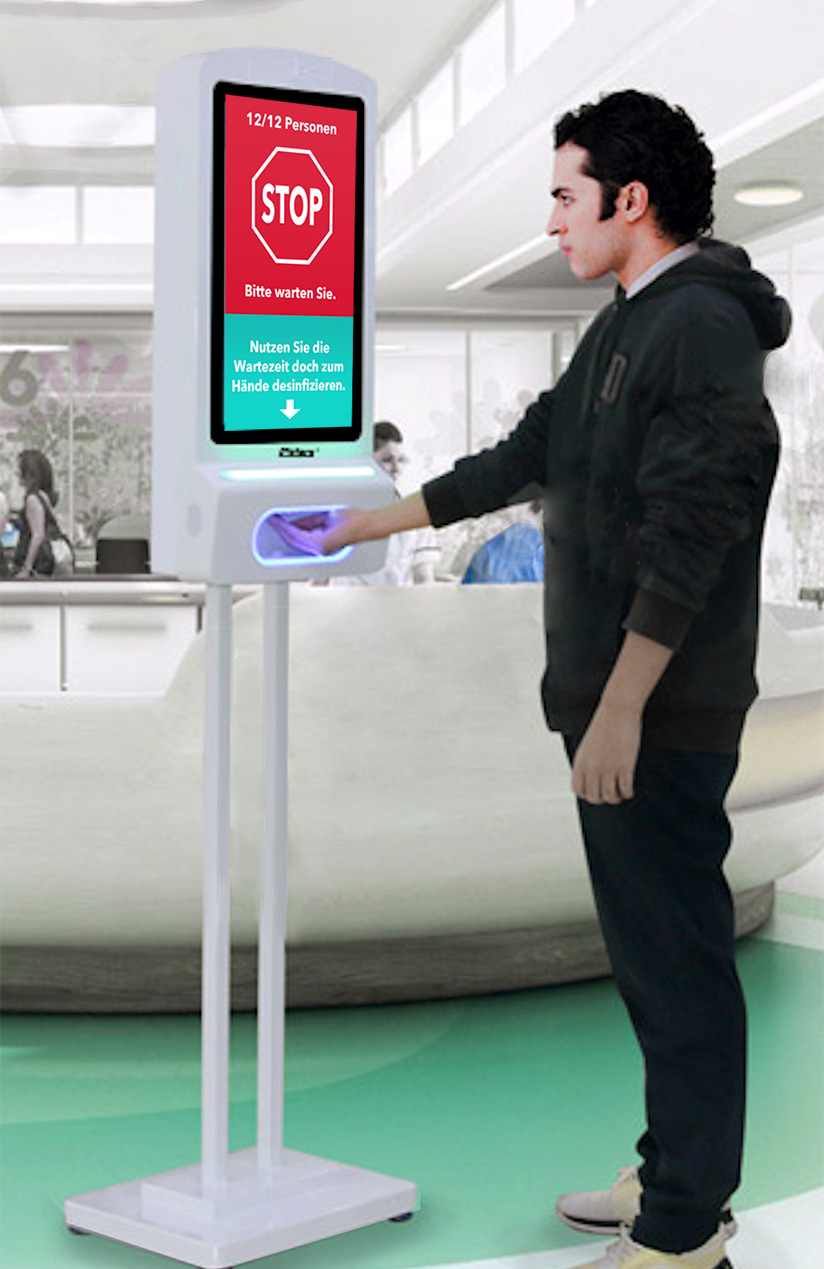 Smart Entrance Display - netscreens Digital Signage